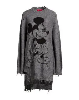 ANIYE BY Disney Graphic Knit Mini Dress - Grey