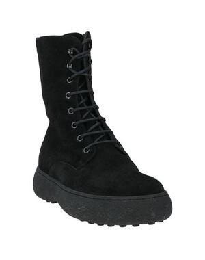 TOD'S Leather Ankle Boots - Black