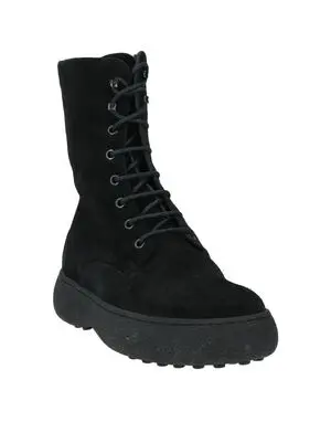 TOD'S Leather Ankle Boots - Black
