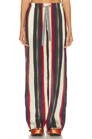 Christopher John Rogers Morris Stripe Relaxed Pant