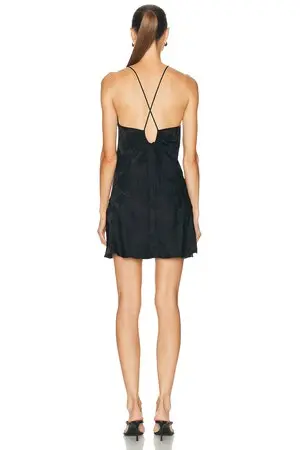 Saint Laurent Deep V Slip Dress