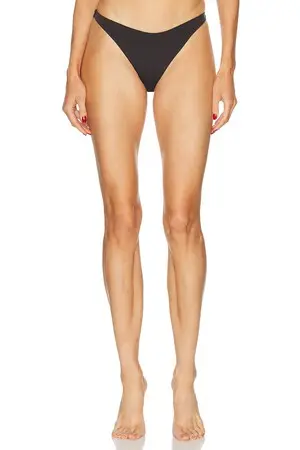 Staud Dana Bikini Bottom - Espresso Studs