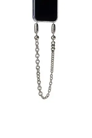 OSSA Ossa Mixed Metal Chain Wristlet