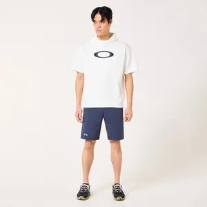 Oakley Enhance Qd Fleece Short Sleeve Hooded Pullover - White
