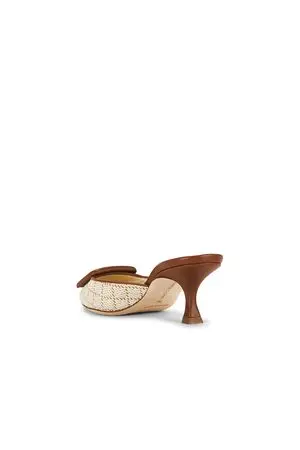 Manolo Blahnik Maysalebi 50 Mule Heel