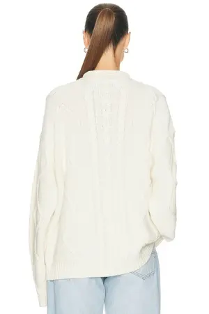 SRG Amberlyn Roll Neck Cable Sweater