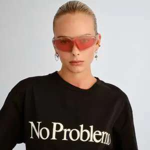 Le Specs Flux Wrap-around Shield Sunglasses