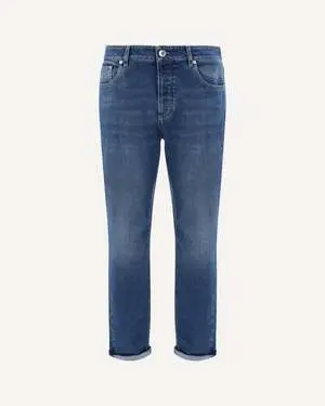 Brunello Cucinelli Straight Jeans - Blue