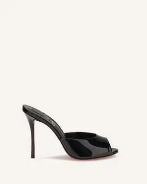 CHRISTIAN LOUBOUTIN Patent Leather Stiletto Sandals