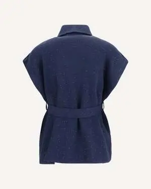 Brunello Cucinelli Double-breasted Sequined Vest