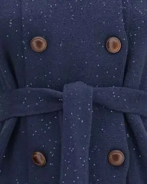 Brunello Cucinelli Double-breasted Sequined Vest