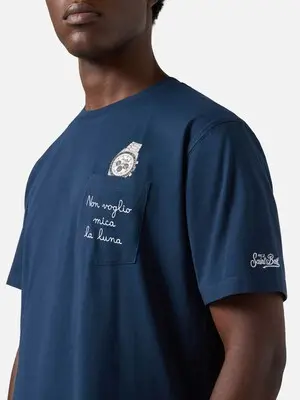 MC2 SAINT BARTH T-shirt With Embroidery