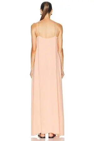 LESET Ari Maxi Dress - Peche