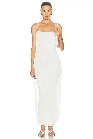 Jacquemus La Robe Maille Plumetis