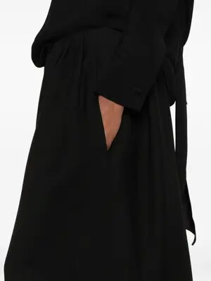 THE ROW Fauna Wool Bermuda Shorts