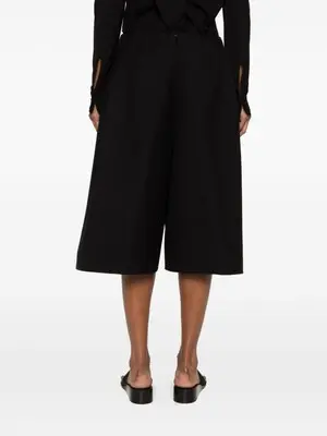 THE ROW Fauna Wool Bermuda Shorts