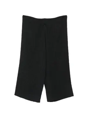 THE ROW Omero Silk Trousers - Black