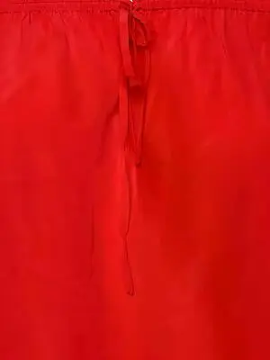 Diane Von Furstenberg Silk Ruffled Off-shoulder Top