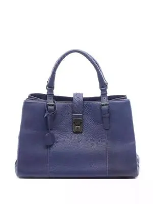 Bottega Veneta Cervo Roma Leather Tote Bag