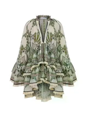 Lug Von Siga Farfalla Ruffled Mini Dress