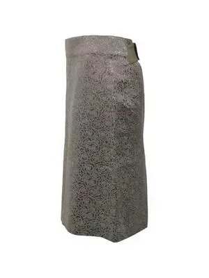 Etro Floral Print Pencil Skirt