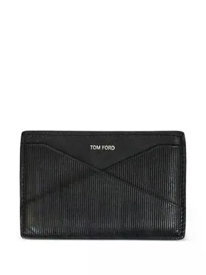 TOM FORD Logo Card Holder - Black