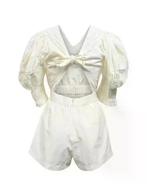 Sea Thora Thread-pull Romper