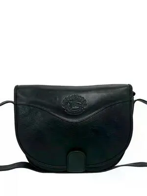 Burberry 20th Century Leather Crossbody Bag - Black