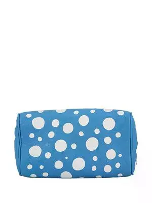 LOUIS VUITTON Monogram Empreinte Speedy Bandouliere 20 Satchel - Blue