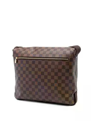 LOUIS VUITTON Damier Ebene Brooklyn Mm Crossbody Bag