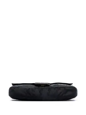 Fendi Nylon Convertible Baguette Satchel