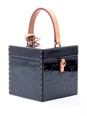 LOUIS VUITTON Monogram Vernis Bleecker Box Vanity Bag