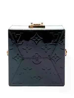 LOUIS VUITTON Monogram Vernis Bleecker Box Vanity Bag