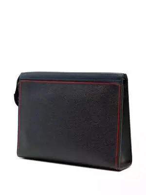 LOUIS VUITTON Taiga Pochette Voyage Mm Clutch Bag