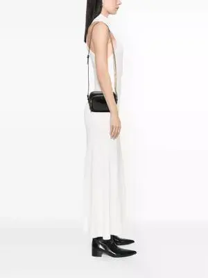 Burberry Embossed Calfskin Tb Monogram Camera Chain Crossbody Bag