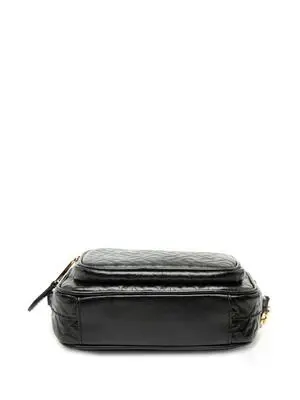 Burberry Embossed Calfskin Tb Monogram Camera Chain Crossbody Bag