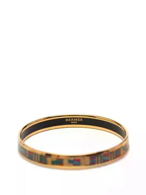 Hermès 20th Century Cloisonné Enamel Bangle
