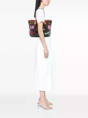 LOUIS VUITTON Monogram Patches Neverfull Mm Tote Bag