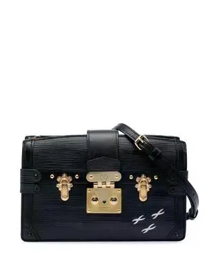 LOUIS VUITTON Epi Trunk Clutch Crossbody Bag - Black