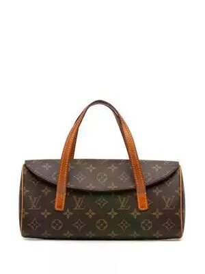 LOUIS VUITTON Monogram Sonatine Handbag - Brown