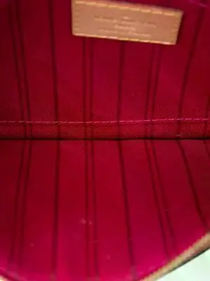 LOUIS VUITTON Monogram Patches Neverfull Mm Pouch