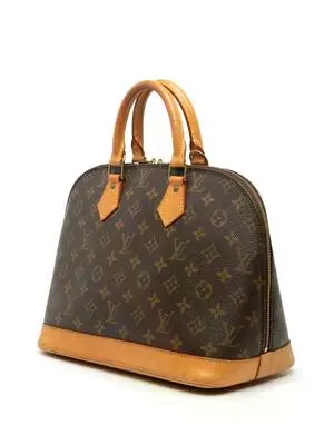 LOUIS VUITTON Monogram Alma Pm Handbag