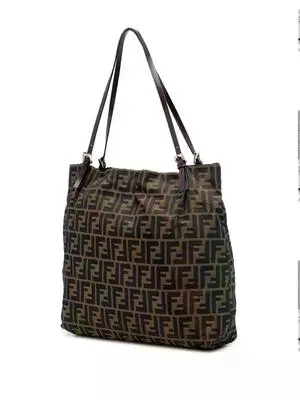 Fendi Zucca Canvas Tote Bag