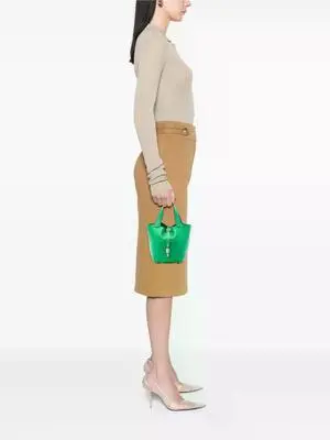 Hermès Clemence Picotin Lock 18 Handbag - Green