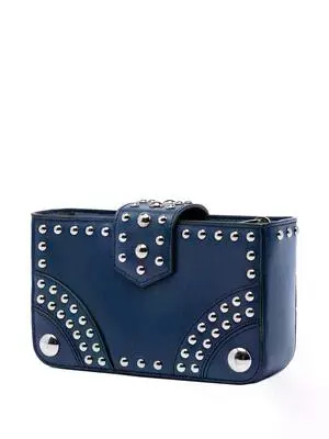 Prada Elektra Studded Clutch Bag