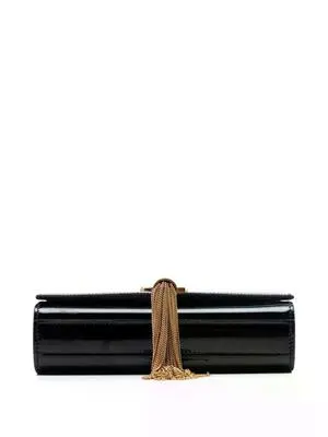 Saint Laurent Small Patent Leather Monogram Kate Tassel Crossbody Bag