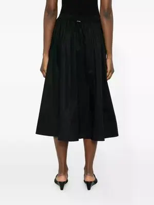 TWINSET Button-front Midi Skirt