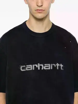 Carhartt Work In Progress S/s Painter Logo-print T-shirt - Blue