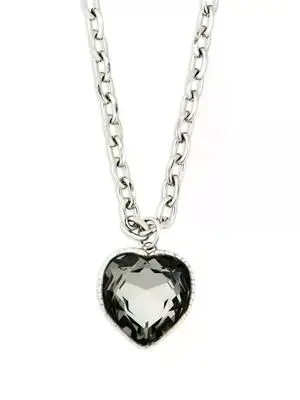 POISON DROP LAB Crystal Heart Pendant Necklace