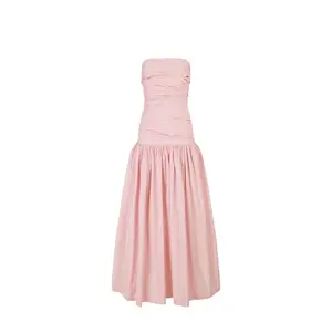 KOAHARI Peony Dress With Detachable Cape
